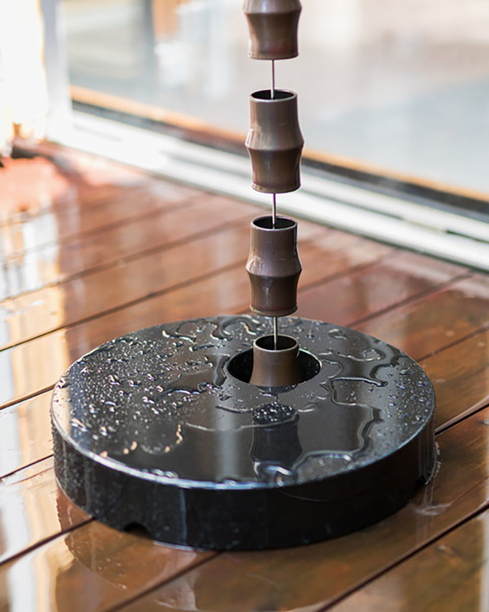 Case Collection: Installation of Rain Chains and Ground Connections ...